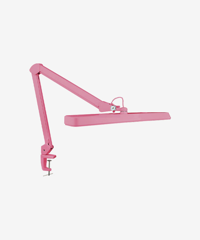 22” Wide Shade LED Desk Lamp with Clamp – 2500 Lumens Task Light for W ...